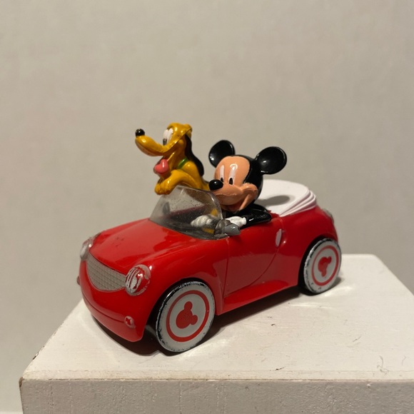 Disney | Toys | Decopac Disneys Mickey Mouse And Pluto In Rolling Red ...